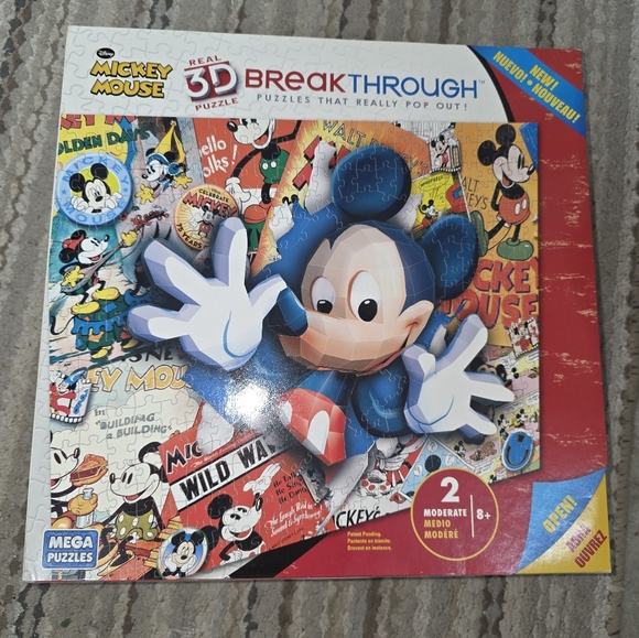 Disney | Toys | Disney 3d Breakthrough Puzzle New | Poshmark